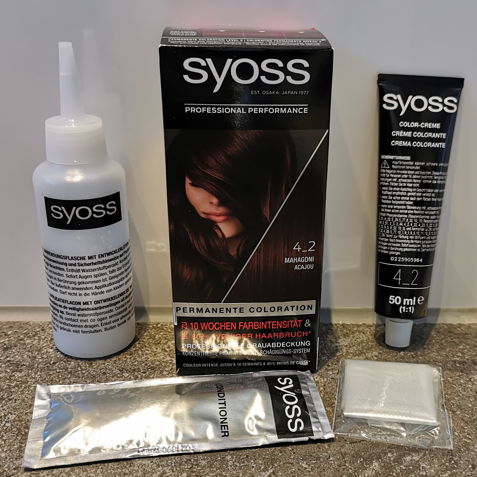 Syoss 4_2 Mahagoni - Nerd mit Nadel